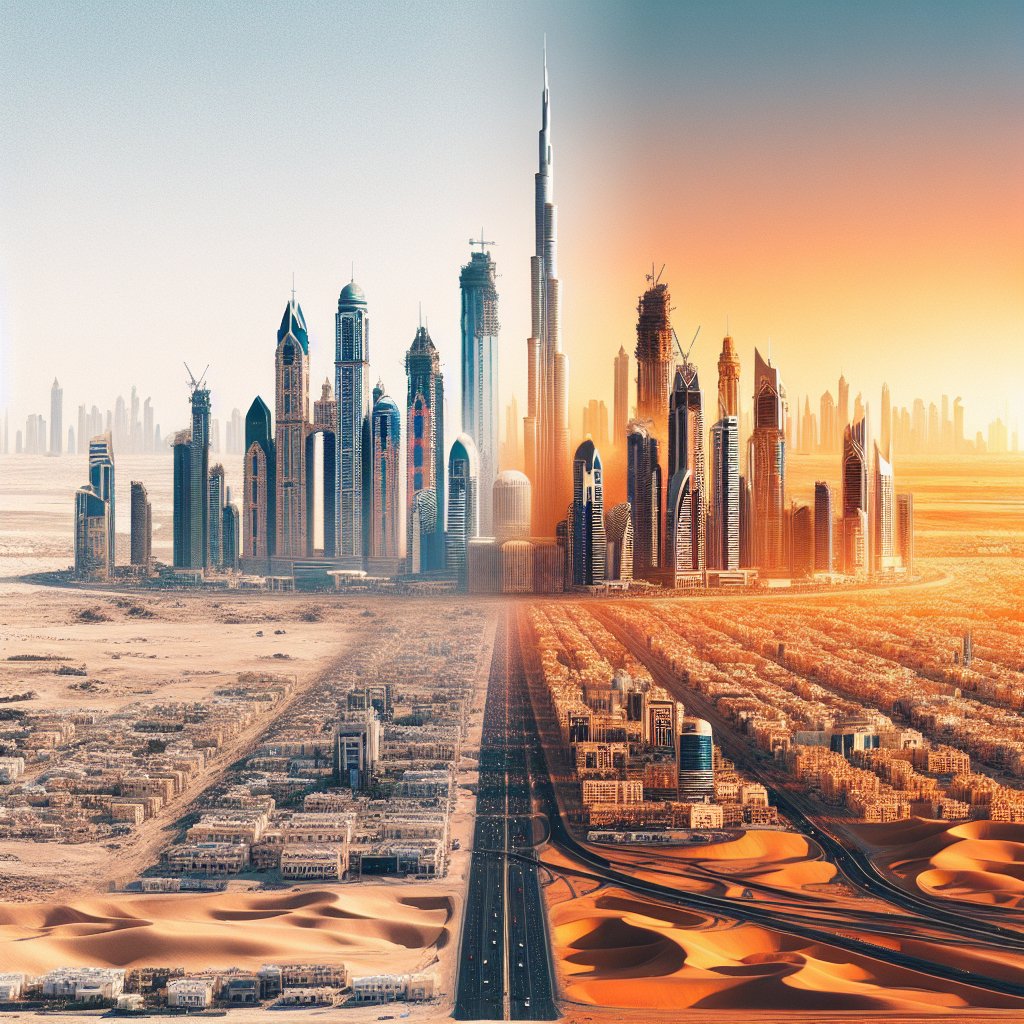 The Evolution of Dubai's Skyline: From Desert to Metropolis - Dubai ...