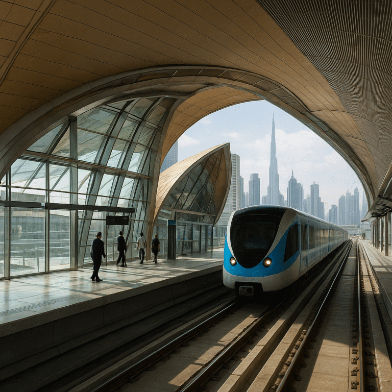 The Design Story Behind Dubai’s Metro Stations - Dubai Buildings